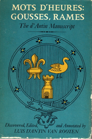 mots d’heures: gousses, rames